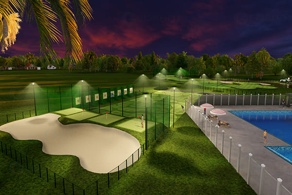 Golf Course Still Rendering & Visualization Services | CAD.Golf